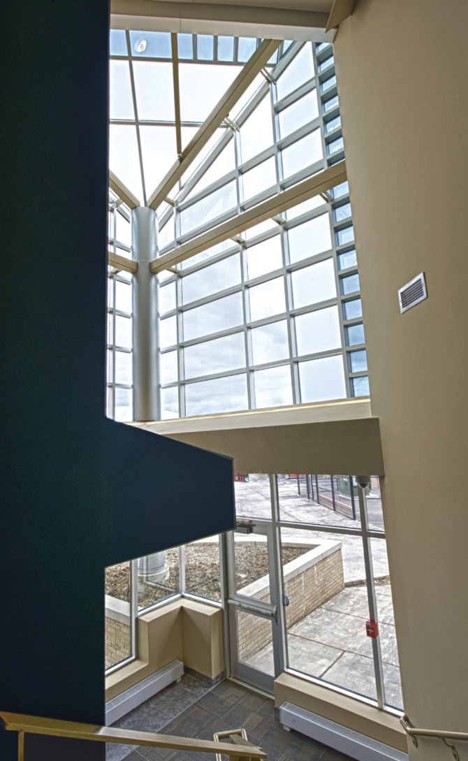 Cleveland State Safety Building - Cleveland Custom Coatings